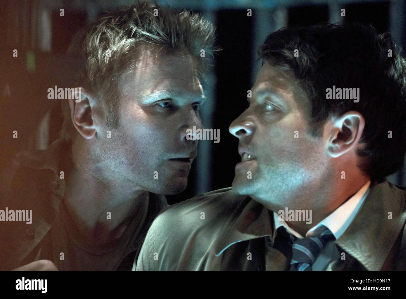 SUPERNATURAL, (from left): Mark Pellegrino, Misha Collins, 'The Devil ...