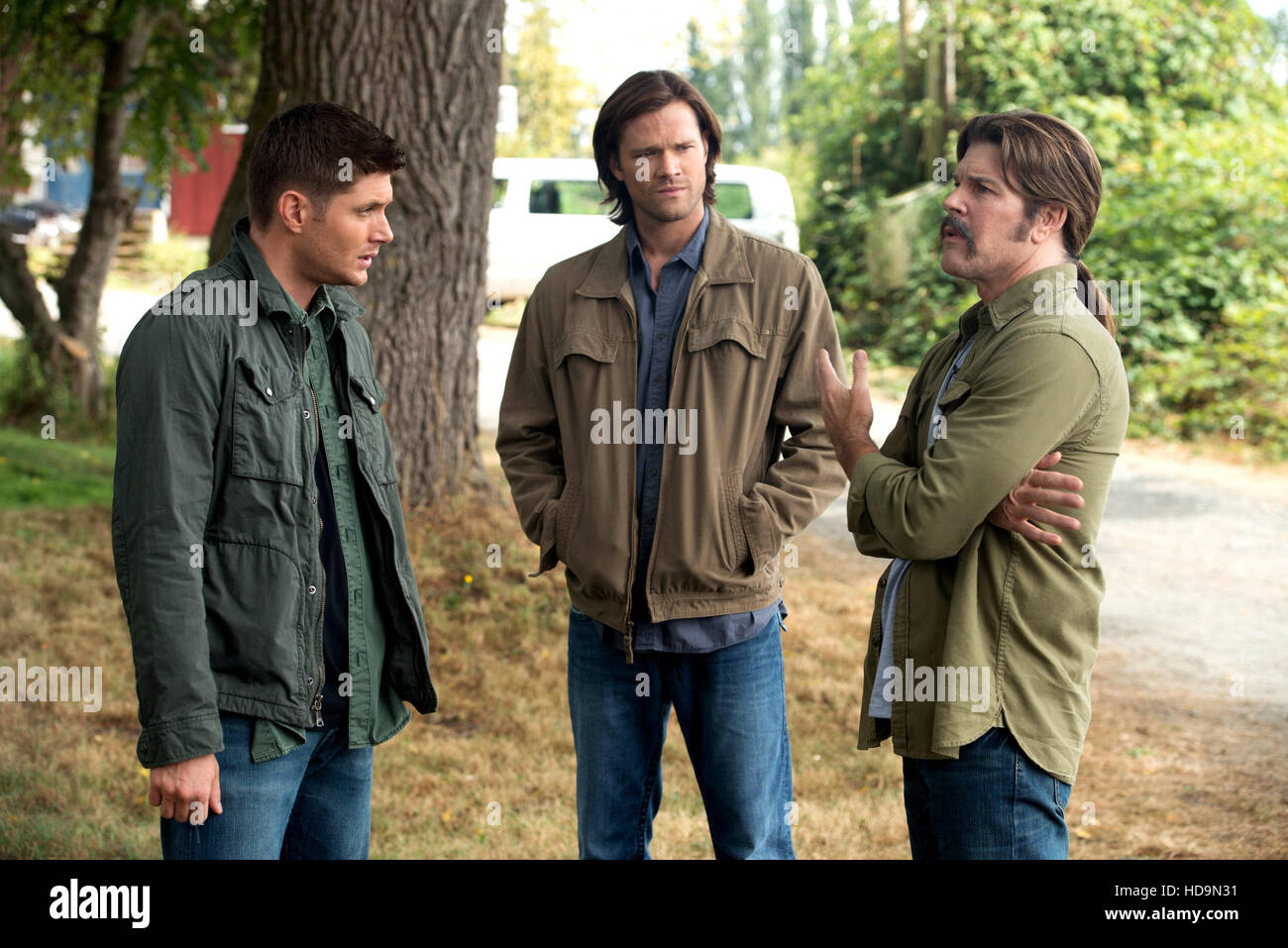 SUPERNATURAL, (from left): Jensen Ackles, Jared Padalecki, Blake ...