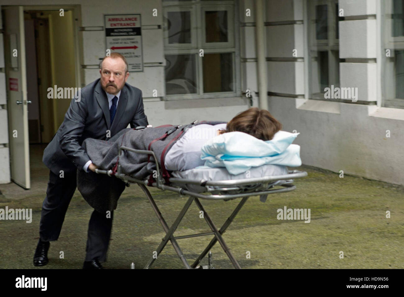 SUPERNATURAL, (from left): Jim Beaver, Jared Padalecki (on stretcher ...