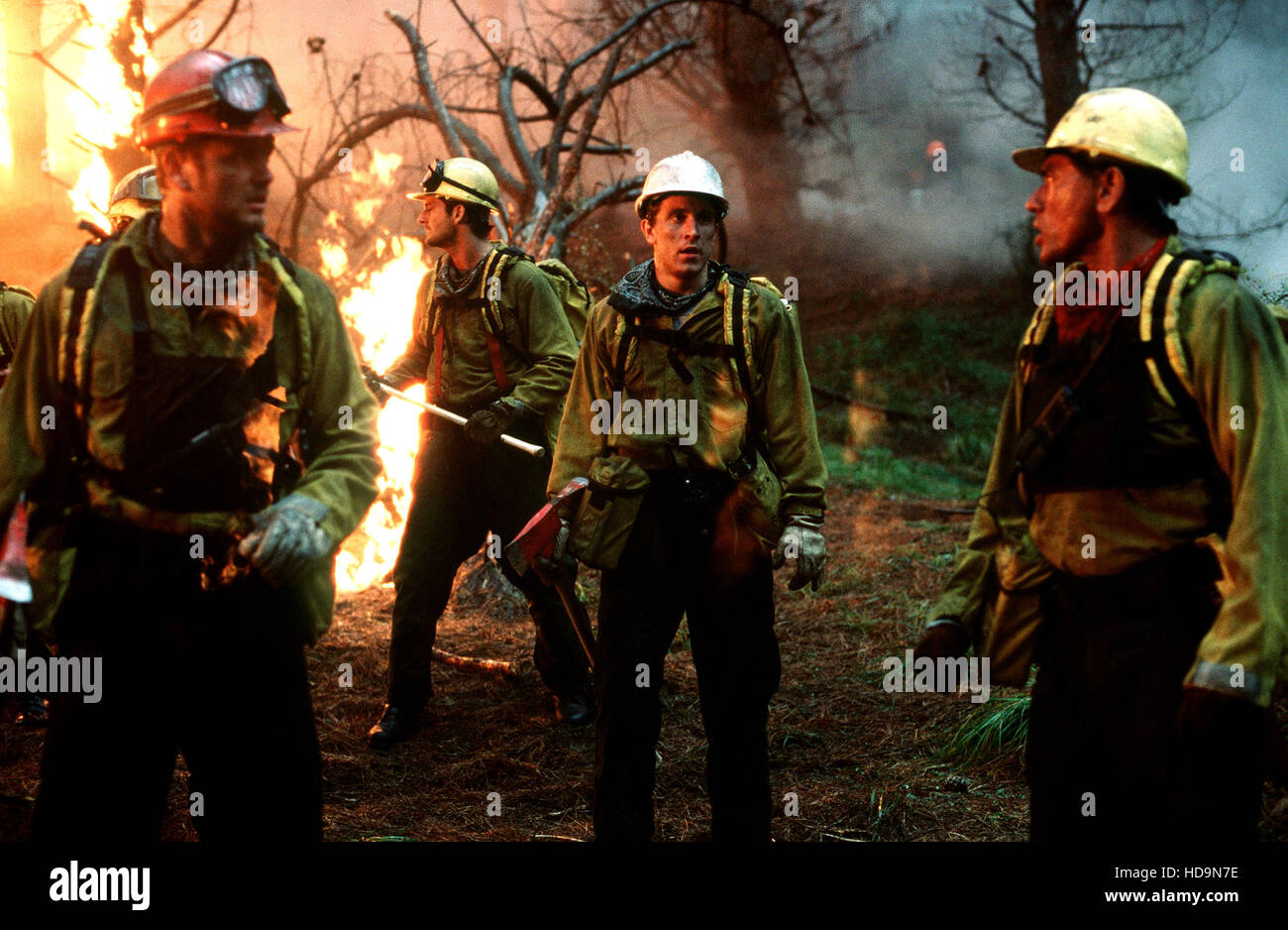 SUPERFIRE, Craig McLachlan, Chad Donella, Wes Studi, 2002 Stock Photo - Alamy