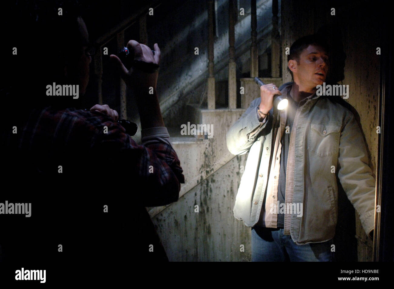 SUPERNATURAL, (from left): Austin Basis, Jensen Ackles, 'Ghostfacers ...