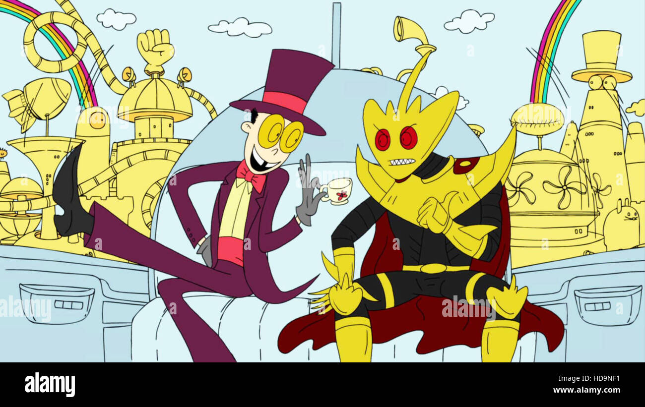SUPERJAIL!, The Warden (left), 2007-. © Adult Swim / Cartoon Network ...
