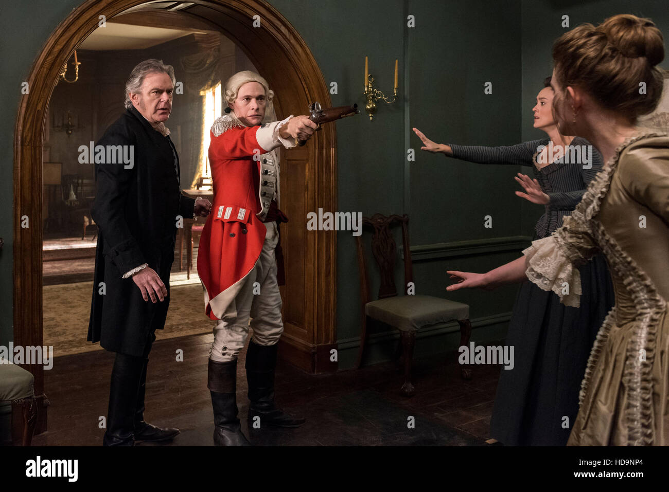 TURN: WASHINGTON'S SPIES, l-r: Heather Lind, Meegan Warner, Kevin ...