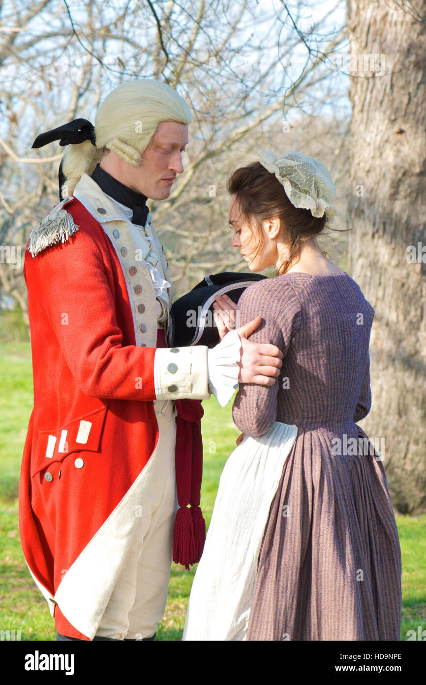 TURN, (from left): Samuel Roukin, Heather Lind, 'Pilot', (Season 1 ...