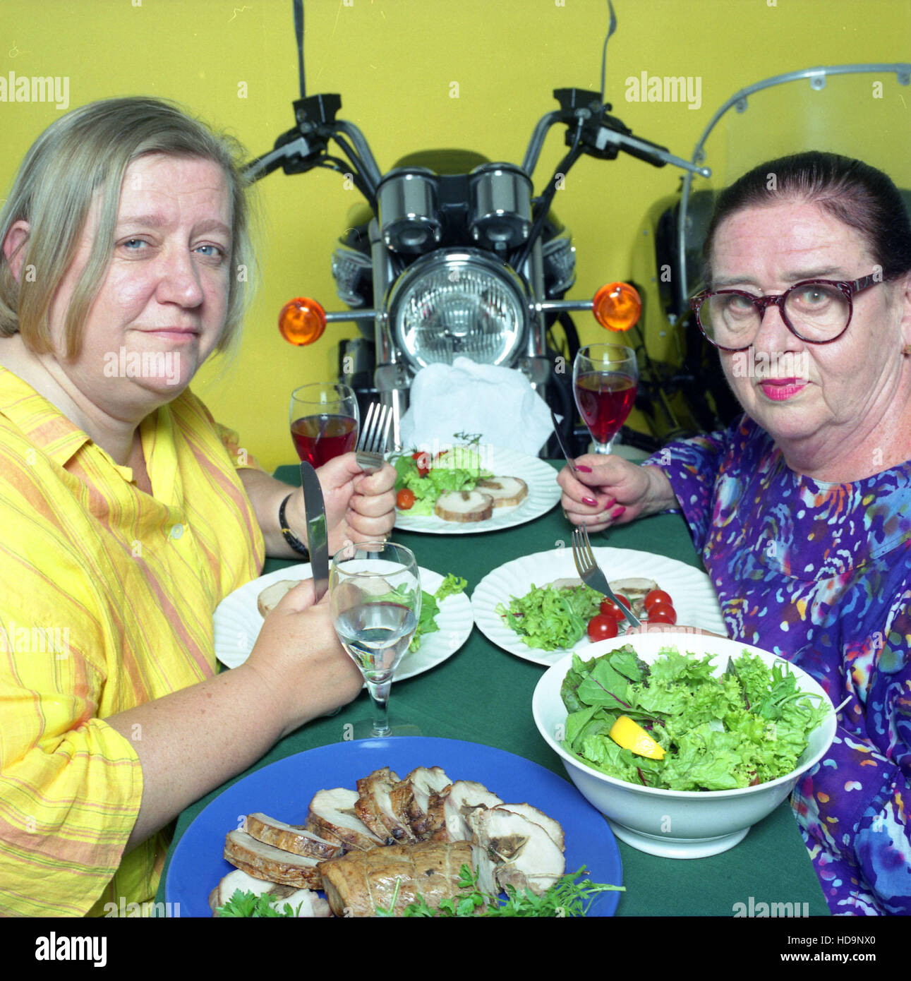 TWO FAT LADIES, (from left): Clarissa Dickson-Wright, Jennifer Paterson ...