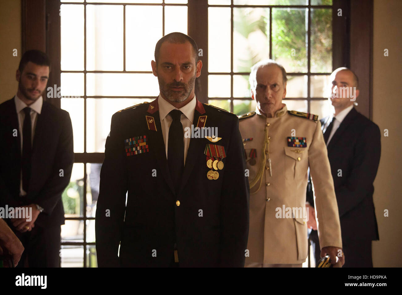 TYRANT, Ashraf Barhom (2nd from left), Raad Rawi, 'Hail Mary', (Season ...