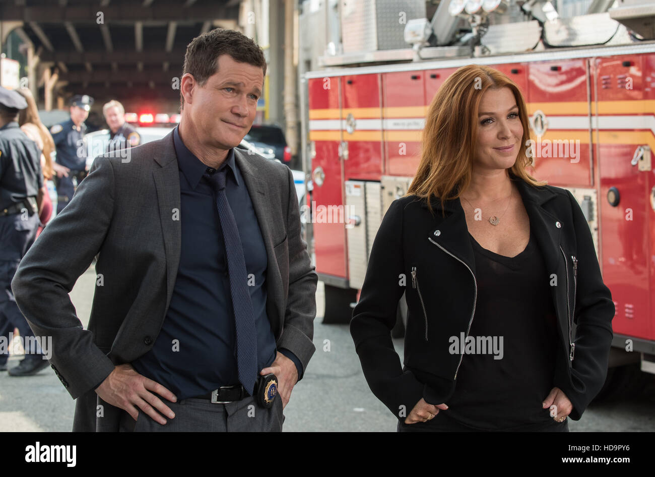UNFORGETTABLE, l-r: Poppy Montgomery, Dylan Walsh, in 'The Return of ...