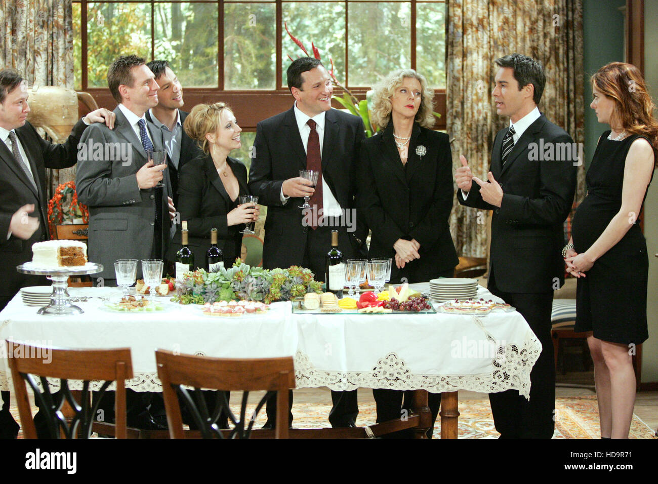 WILL & GRACE, Jerry Levine, Tim Bagley, Sean Hayes, Leigh-Allyn Baker ...