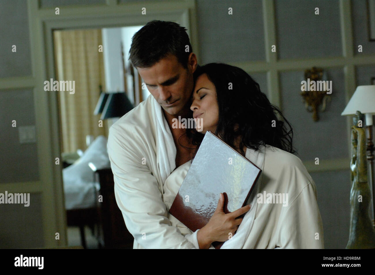 THE WIFE HE MET ONLINE, (from left): Cameron Mathison, Sydney Penny ...