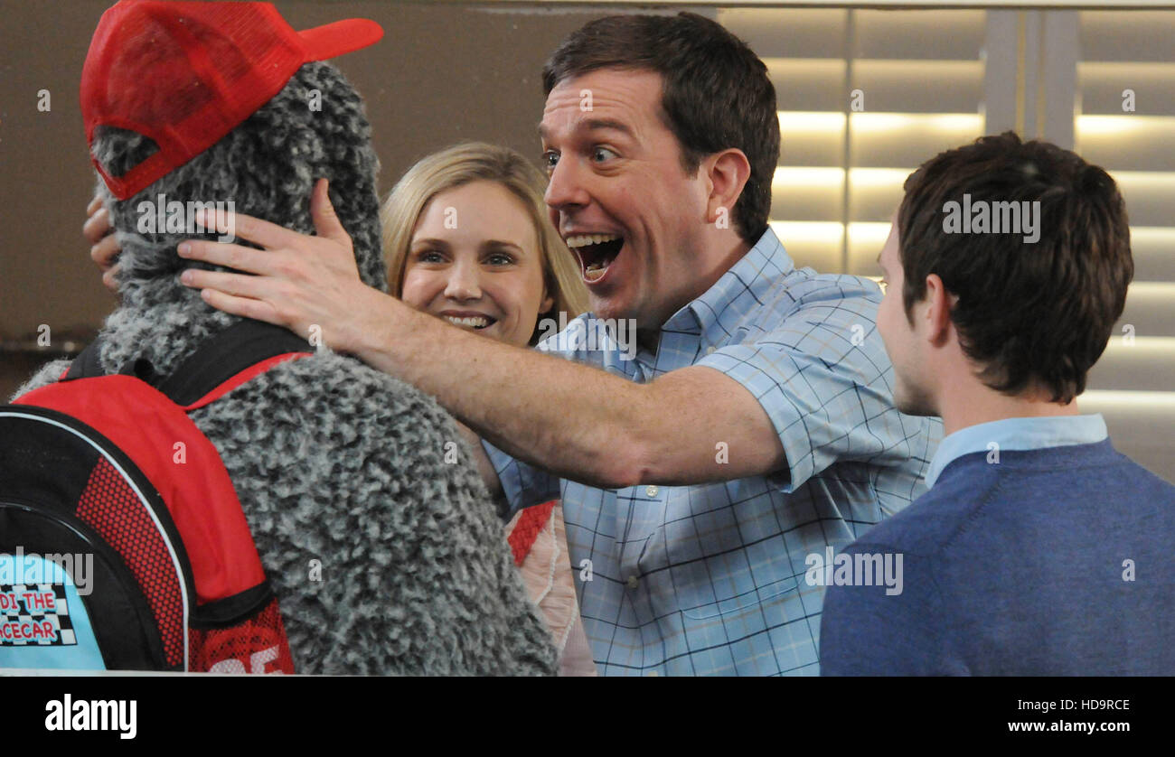 WILFRED, (from left): Jason Gann, Fiona Gubelmann, Ed Helms, Elijah ...
