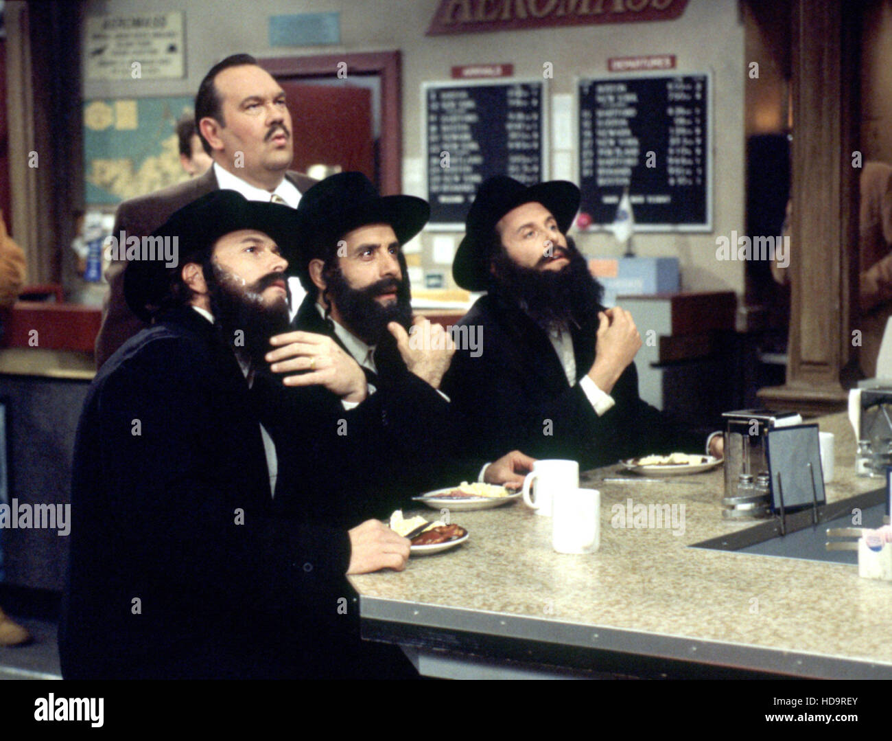 WINGS, David Schramm (back), (front l-r): Timothy Daly, Tony Shalhoub ...