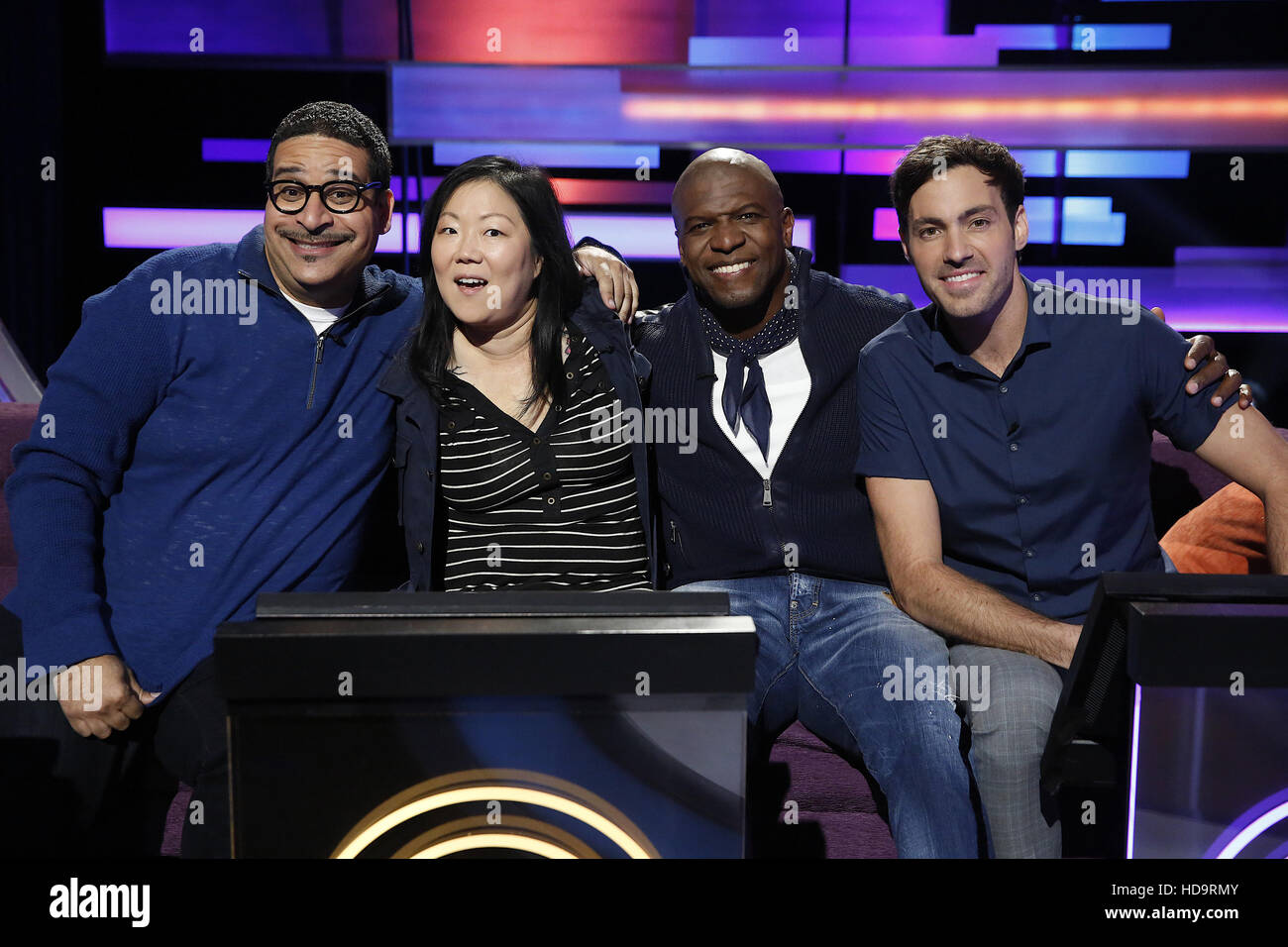 WORLD'S FUNNIEST FAILS, l-r: Erik Griffin, Margaret Cho, Terry Crews ...