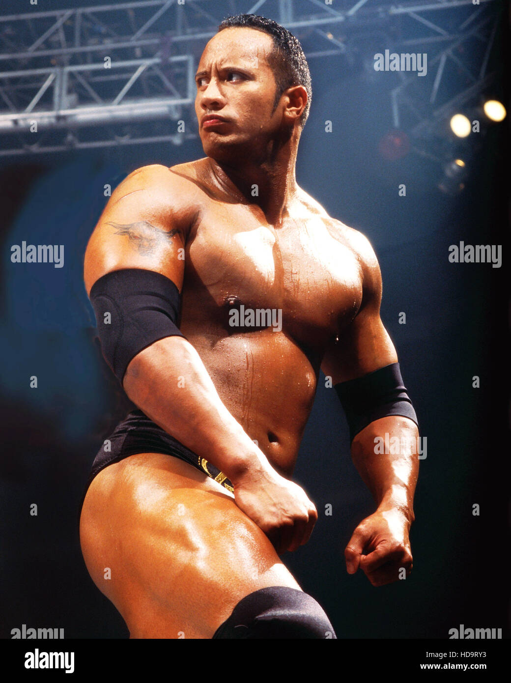 WWF SMACKDOWN (aka WWE SMACKDOWN), The Rock (aka Dwayne Johnson), 1999 ...