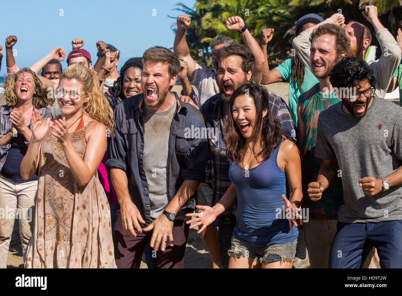 WRECKED, (from left): Jessica Lowe, Zach Cregger, Brian Sacca, Ally ...