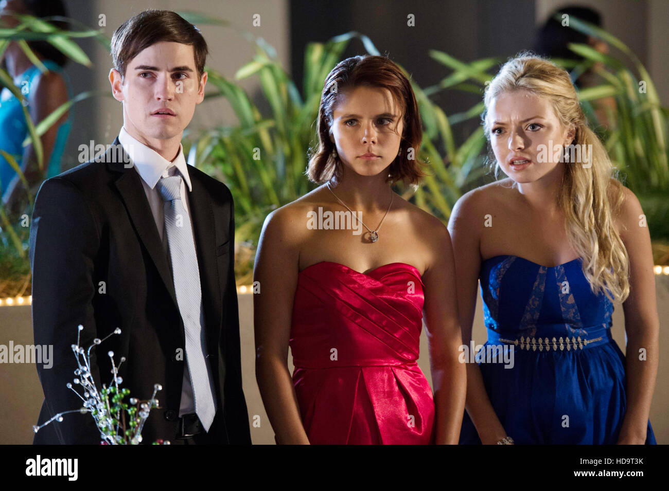 WUTHERING HIGH, (from left): Matthew Boehm, Paloma Kwiatkowski ...