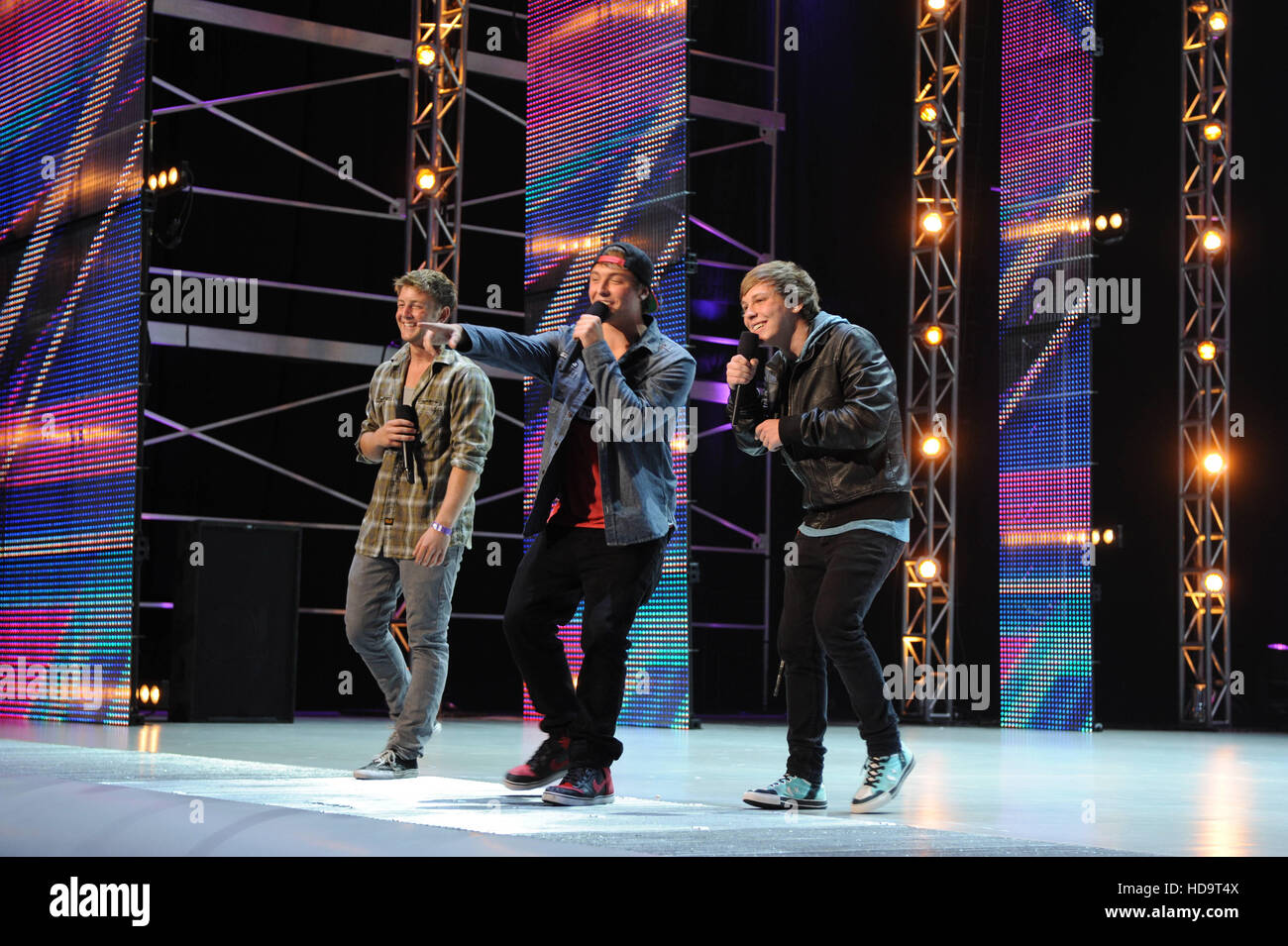 THE X FACTOR, contestants Emblem3, 'Auditions #1', (Season 2, aired ...