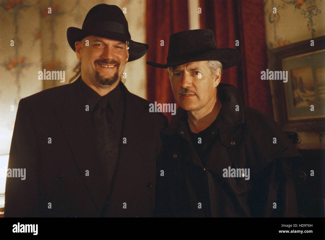 THE X-FILES, (from left): Jesse Ventura, Alex Trebek, 'Jose Chung's ...