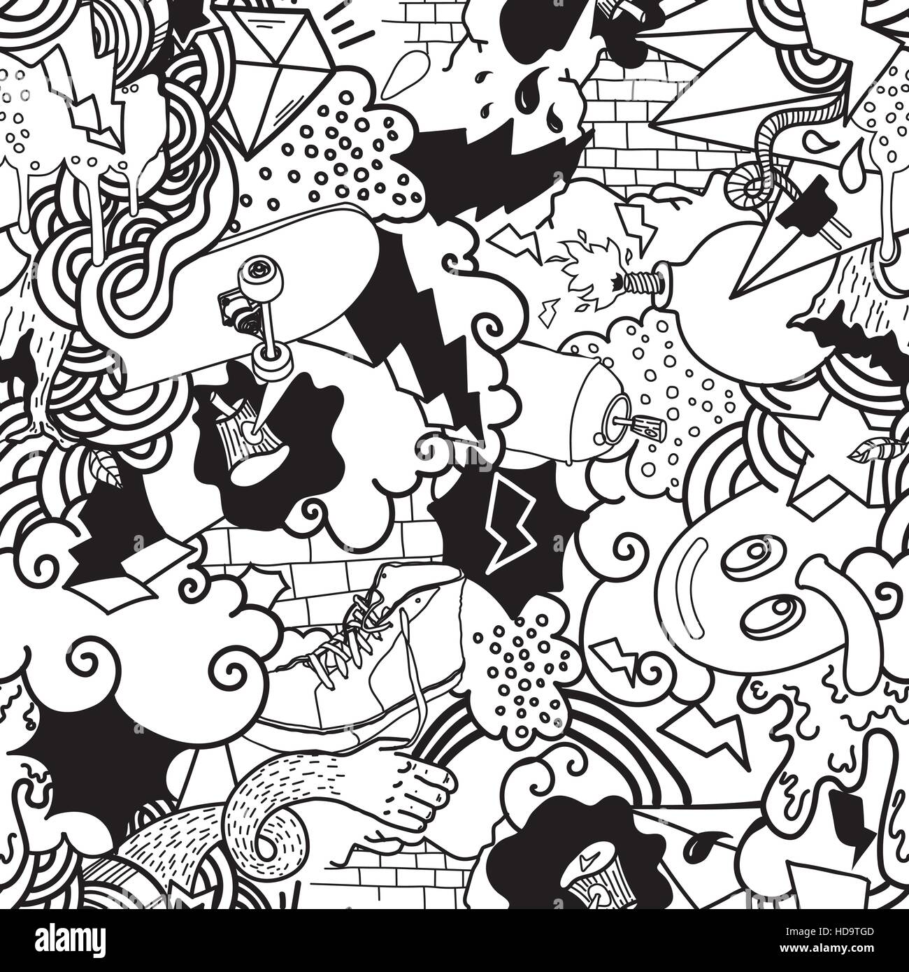 Colorful word music on Stock Vector Images - Alamy