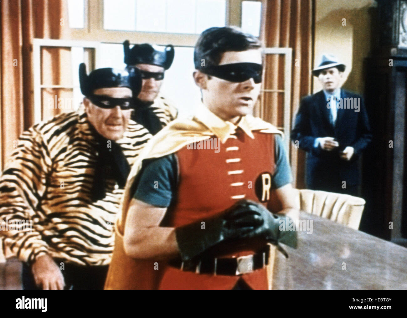 BATMAN, (from left): Charles Horvath, George Barrows, Burt Ward, Jack ...