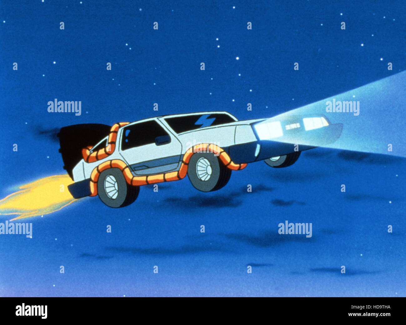 BACK TO THE FUTURE: THE ANIMATED SERIES, the DeLorean, 1991-93 ...