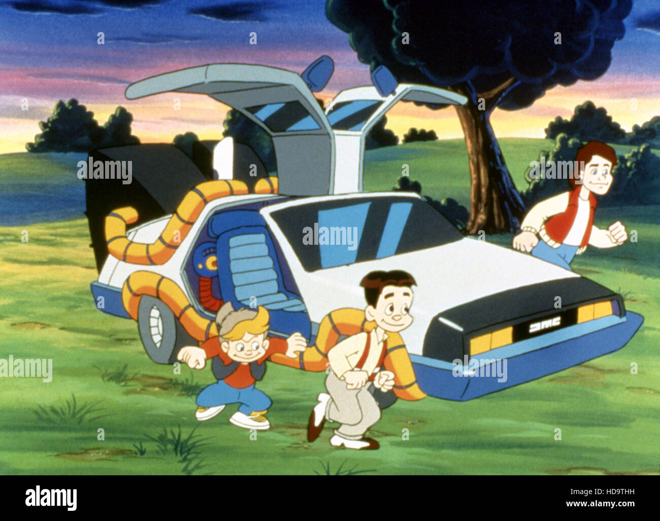 BACK TO THE FUTURE: THE ANIMATED SERIES, (from left): Verne Newton ...