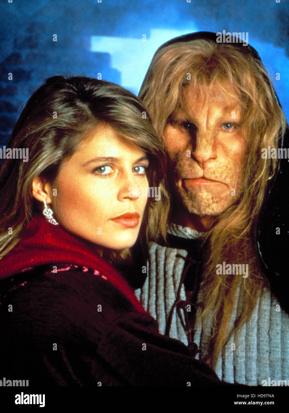 BEAUTY & THE BEAST, Linda Hamilton, Ron Perlman, 1987-90 Stock Photo ...