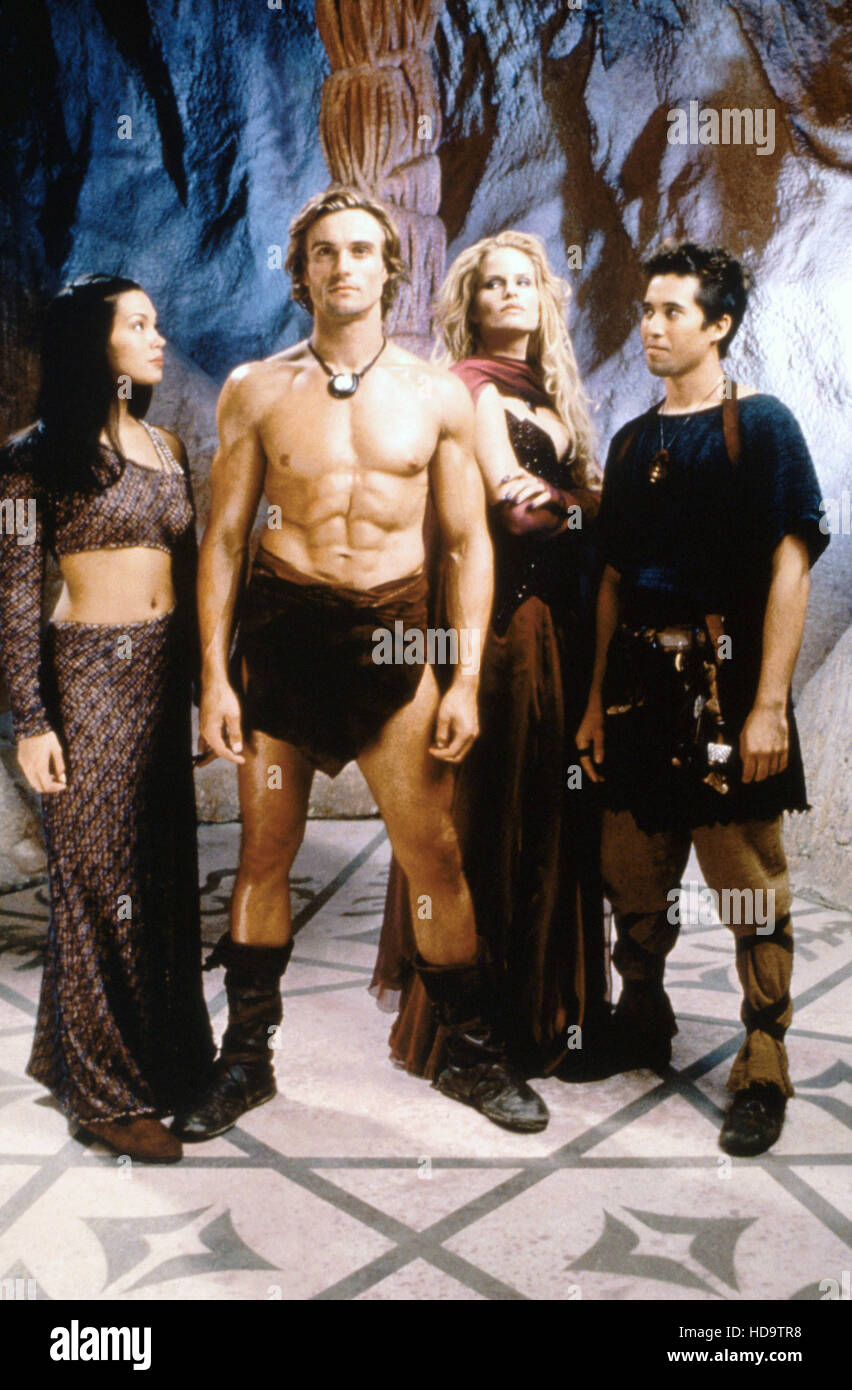 BEASTMASTER, (from left): Natalie Mendoza, Daniel Goddard, Monica ...