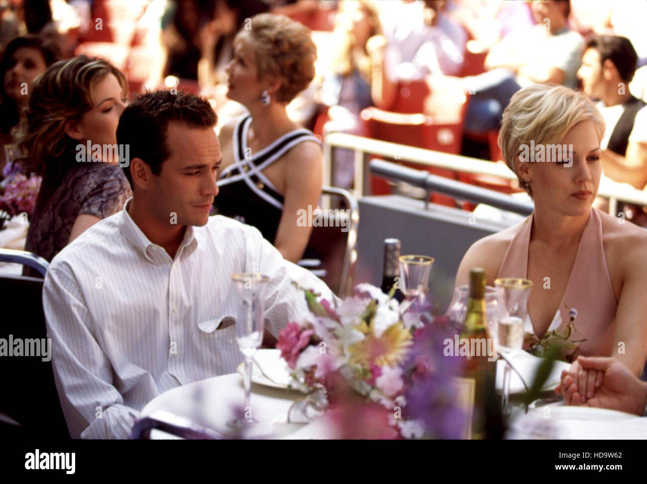 BEVERLY HILLS, 90210, 1990-2000, Luke Perry, Jennie Garth, 1995 Stock ...