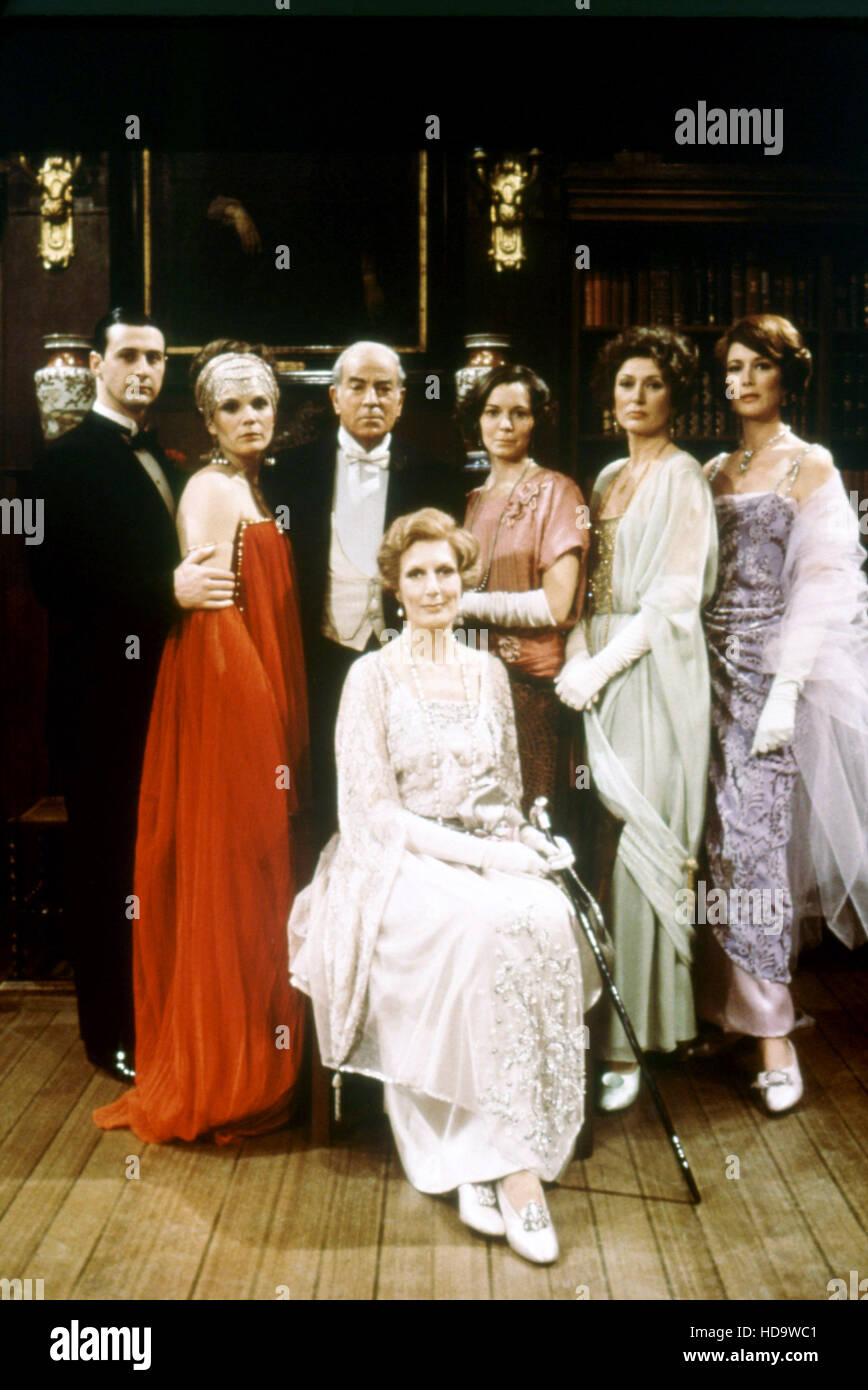 BEACON HILL, standing from left: David Dukes, Kathryn Walker, Stephen ...