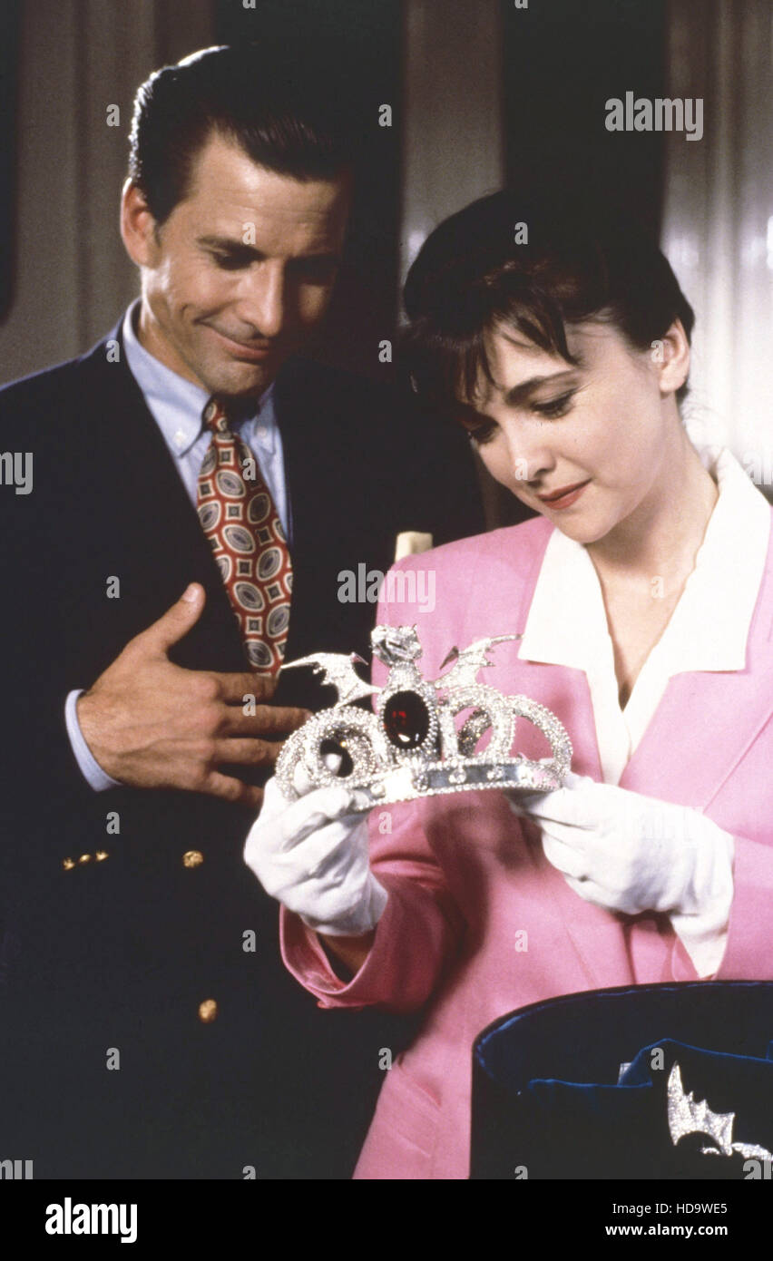BEJEWELLED, from left: Dirk Benedict, Emma Samms, 1991, © Buena Vista ...
