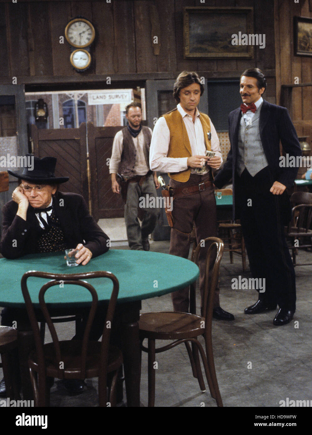 BEST OF THE WEST, Tom Ewell, Tracey Walter, Joel Higgins, Leonard Frey ...