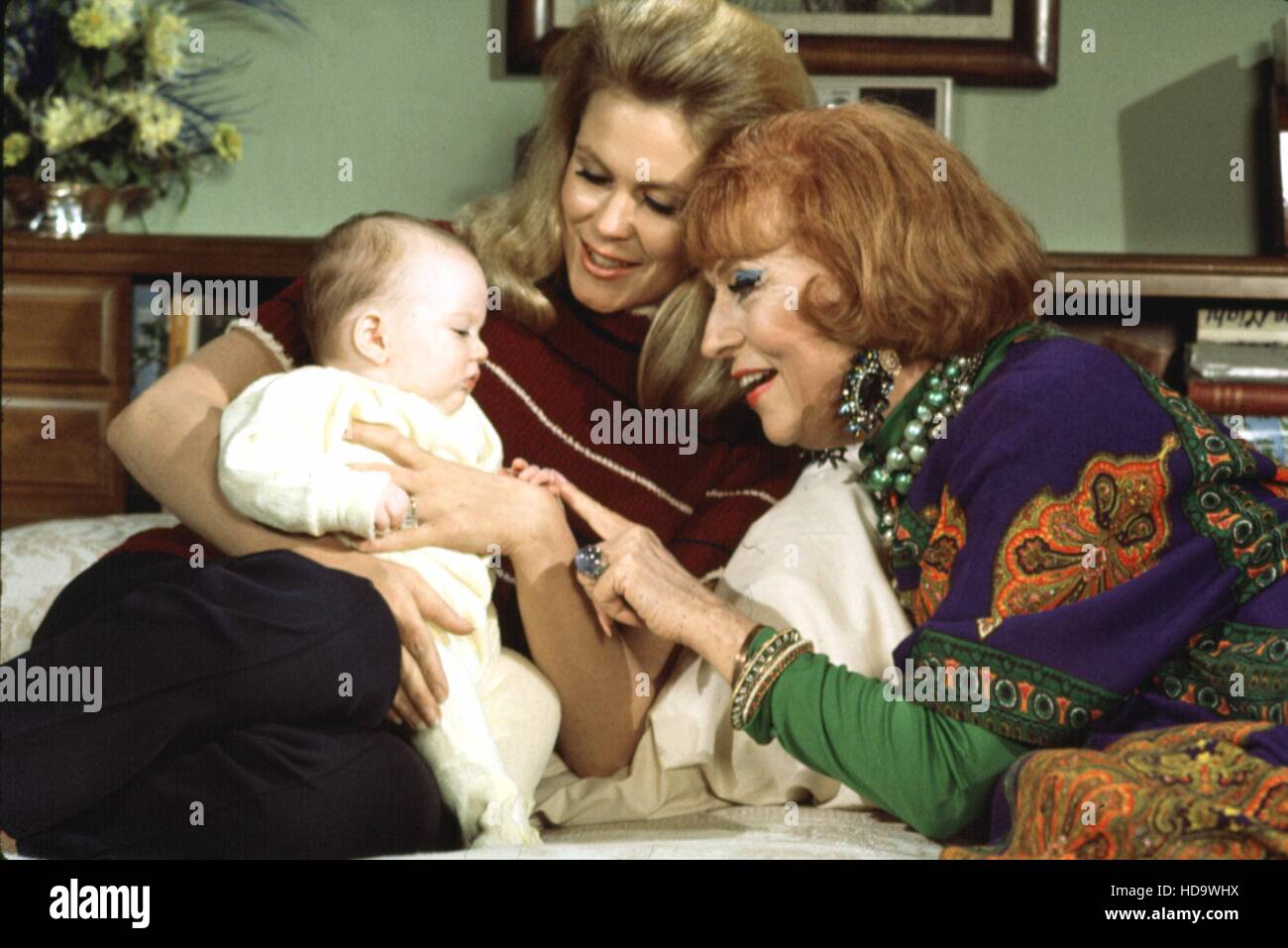 BEWITCHED, Heidi Gentry, Elizabeth Montgomery, Agnes Moorehead, 1964 ...