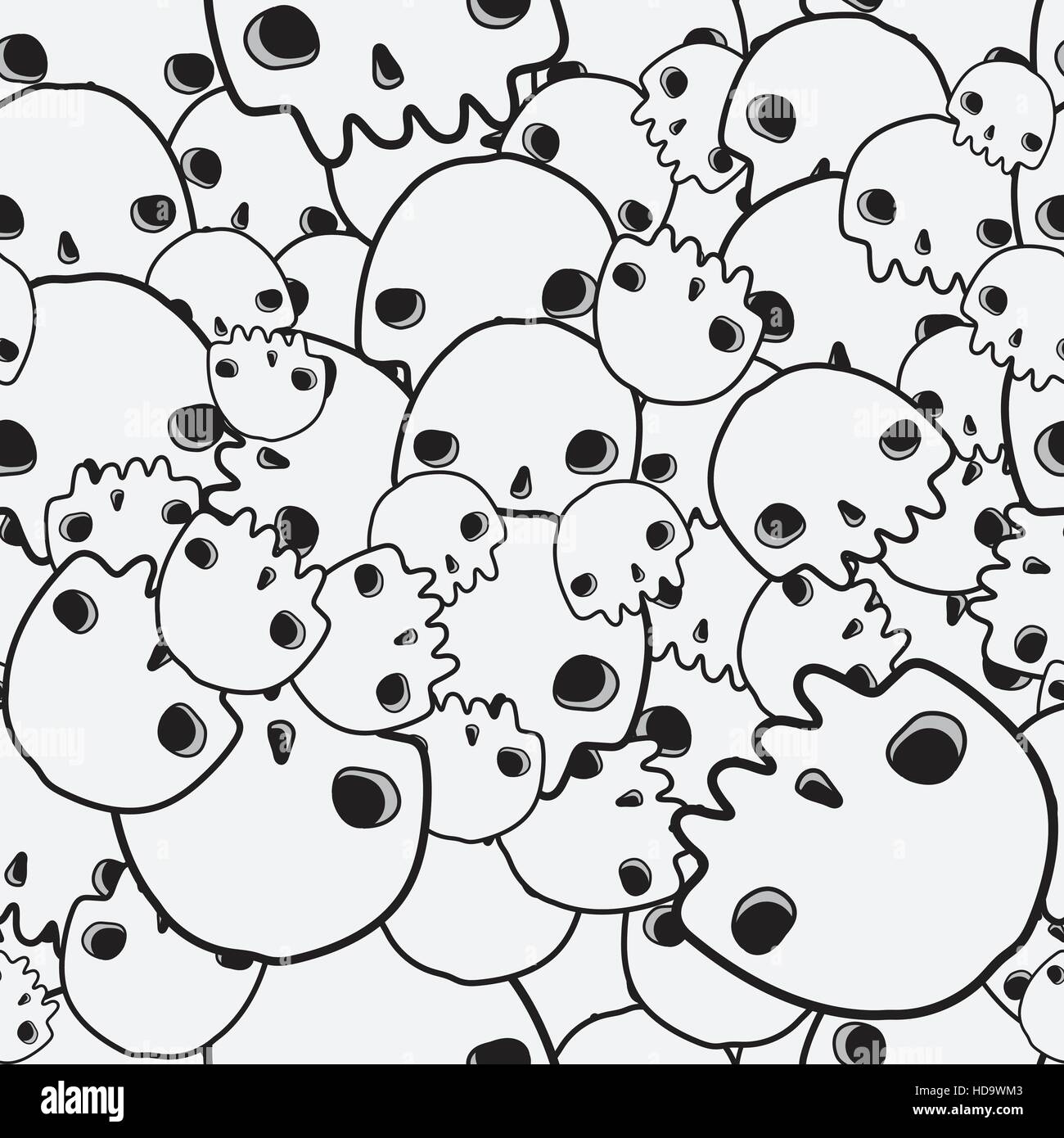 Image skull Stock Vector Images - Alamy