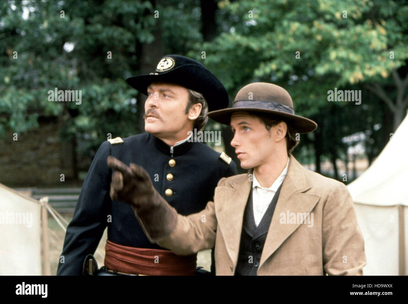 THE BLUE AND THE GRAY, Stacy Keach (left), 1982. © Columbia Pictures ...