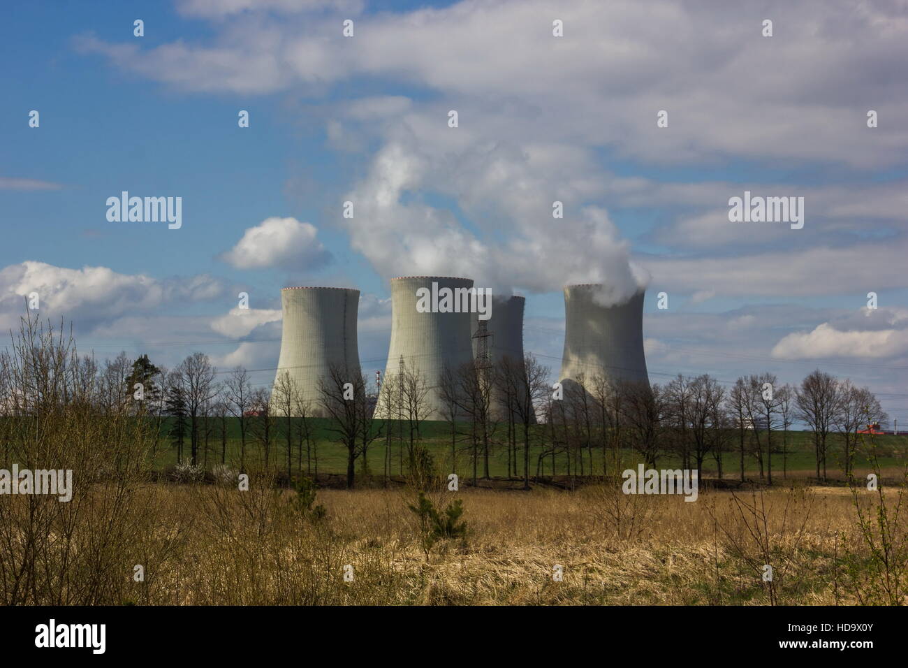 Temelín nuclear power station hi-res stock photography and images - Alamy