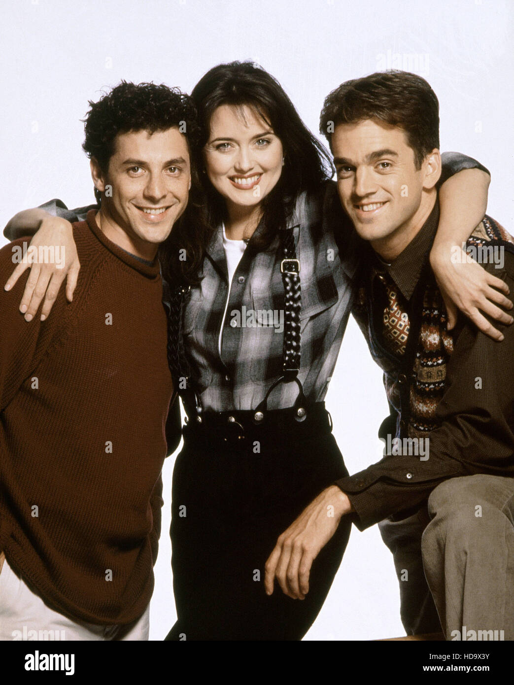 BLUE SKIES, (from left): Corey Parker, Julia Campbell, Matt Roth, 1994 ...
