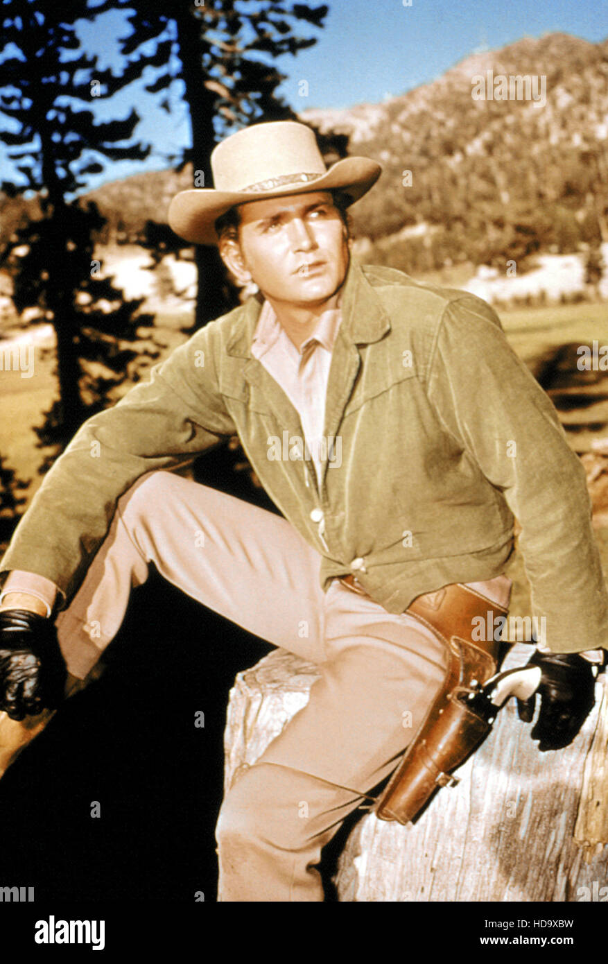 BONANZA, Michael Landon, 1959-73 Stock Photo - Alamy