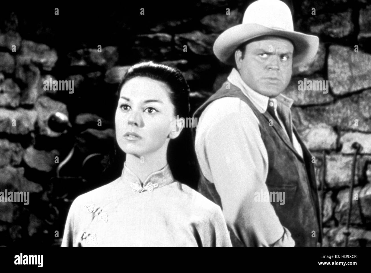 BONANZA, (from left): Marlo Thomas, Dan Blocker, 'A Pink Cloud Comes ...