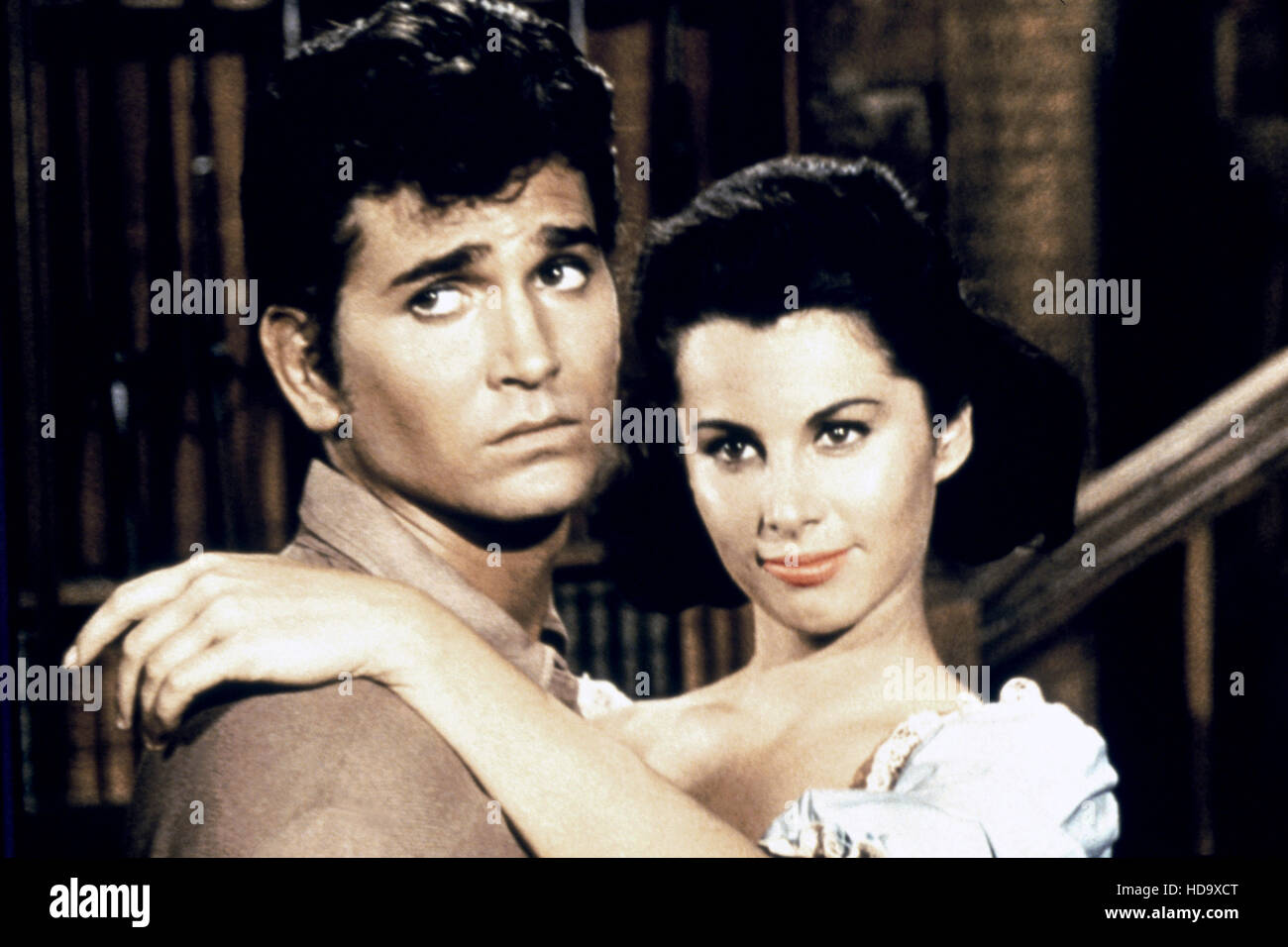 BONANZA, (from left): Michael Landon, Stefanie Powers, 'Calamity Over ...