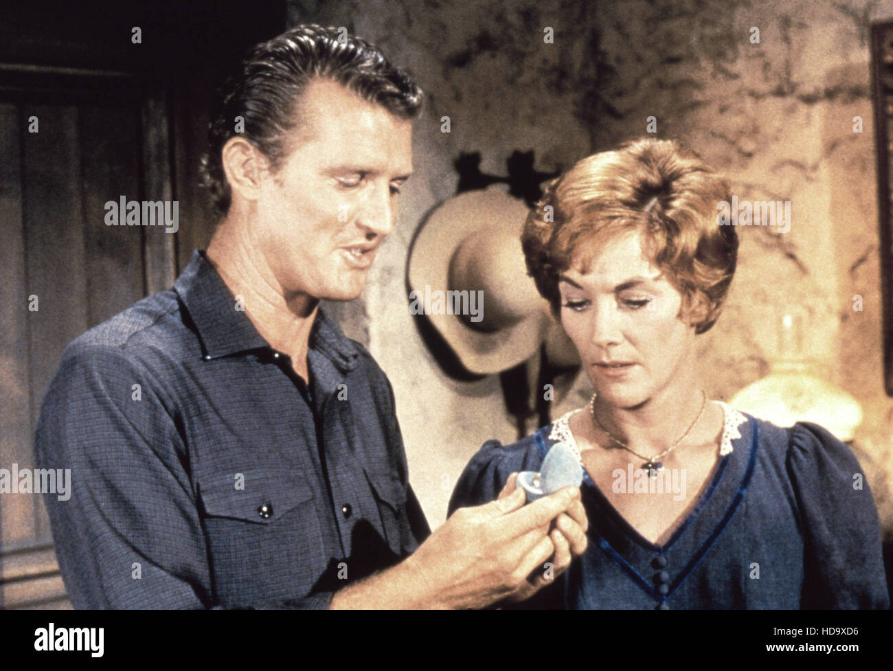 BONANZA, (from left): Don Collier, Jeanne Cooper, 'The Good Samaritan ...