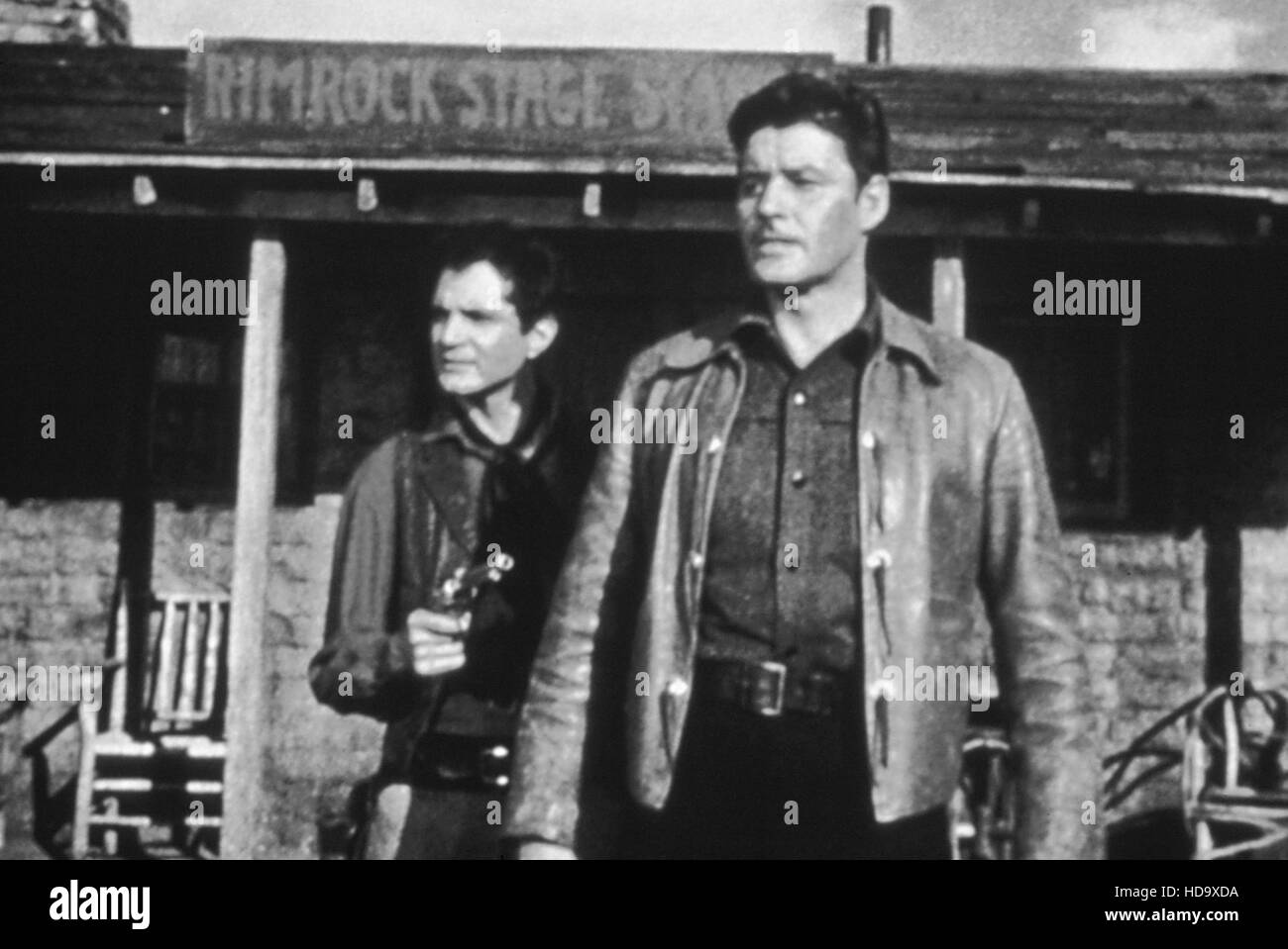 BONANZA, Guy Williams (right), (Season 5), 1959-73 Stock Photo - Alamy