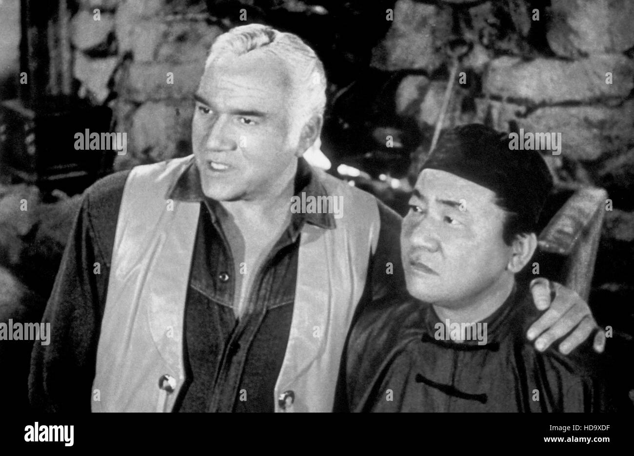BONANZA, (from left): Lorne Greene, Victor Sen Yung, 1959-73 Stock ...