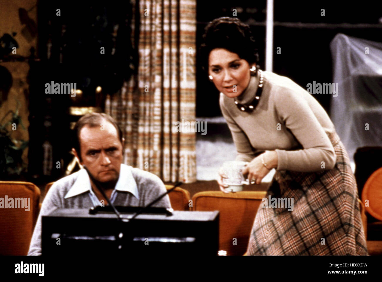 THE BOB NEWHART SHOW, Bob Newhart, Suzanne Pleshette, 1972-1978 Stock ...