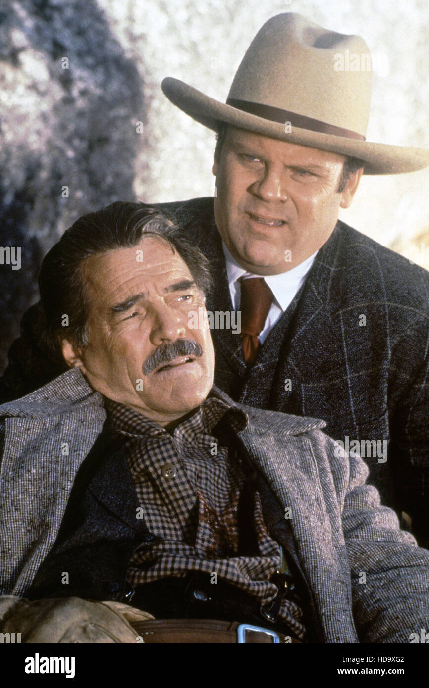 BONANZA: UNDER ATTACK, (from left): Cal Bartlett, Dirk Blocker, 1995 ...