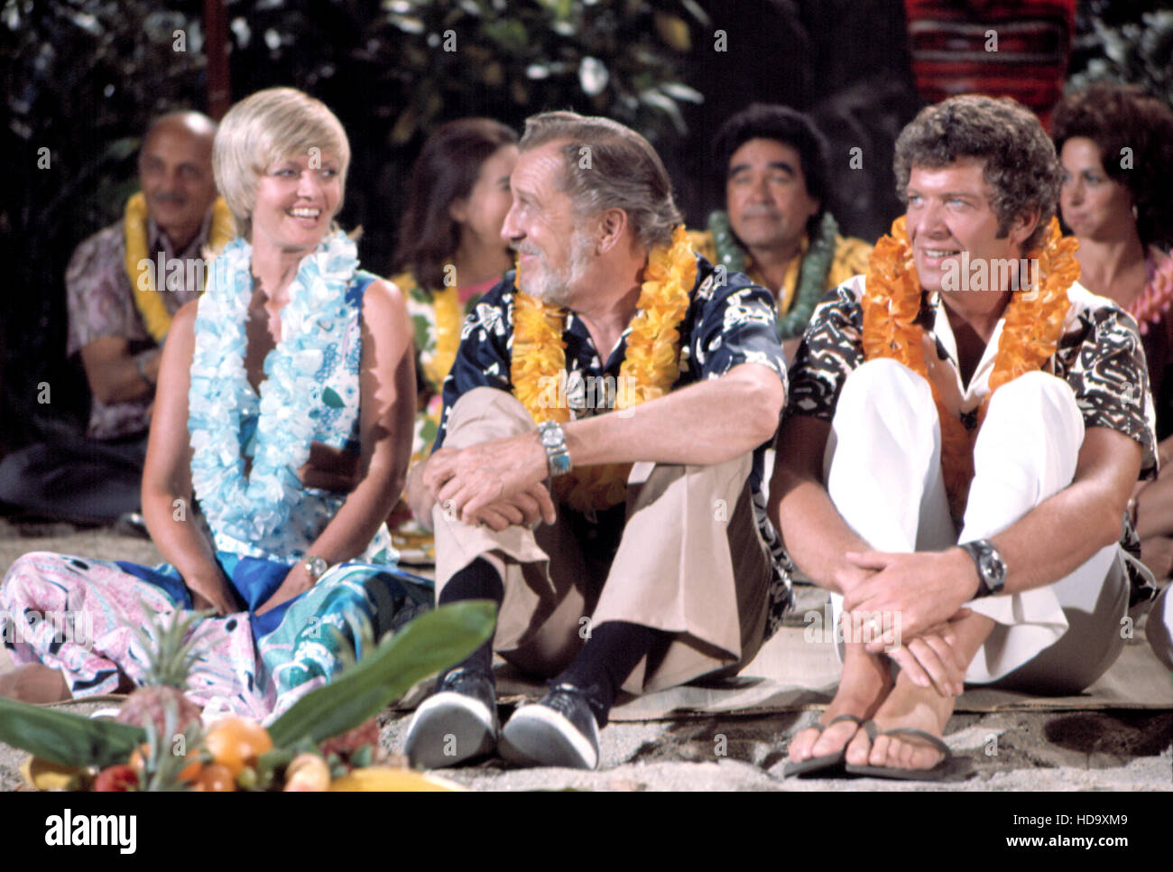 BRADY BUNCH, Florence Henderson, Vincent Price, Robert Reed, 'The Tiki ...