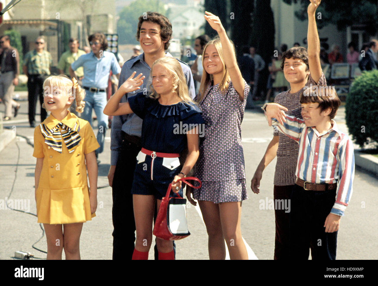 THE BRADY BUNCH, Mike Lookinland, Christopher Knight, Maureen McCormick ...