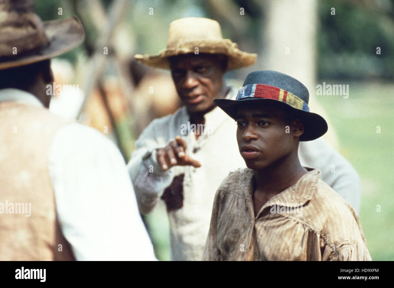 BROTHER FUTURE, facing front from left: Moses Gunn, Phill Lewis, 1991 ...