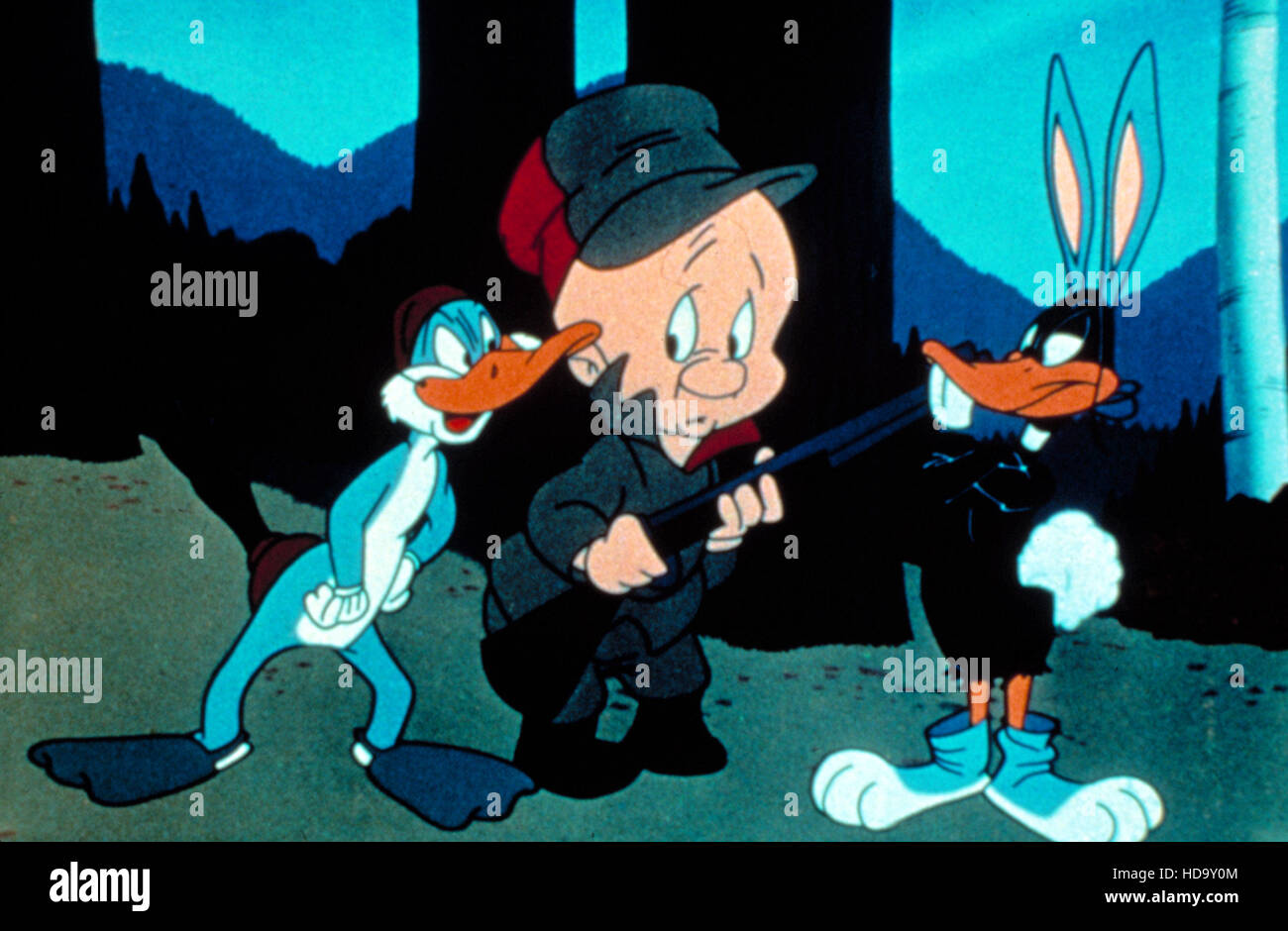 Daffy Duck With Bunny Ears