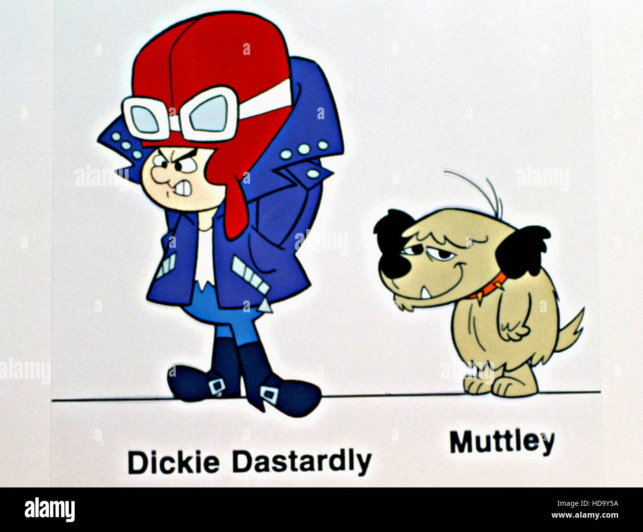 DASTARDLY AND MUTTLEY, Dickie Dastardly, Muttley, 1991-1992 Stock Photo - Alamy
