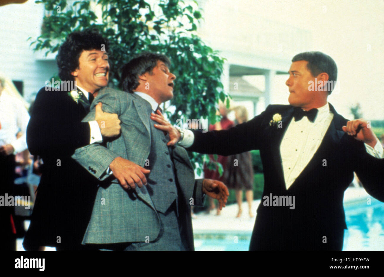 DALLAS, 1978-91, Patrick Duffy, Ken Kercheval, Larry Hagman, 1987 Stock ...